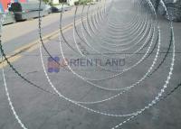China Anti Corrosive Galvanized Razor Wire / Ribbon Barbed Wire BTO11 BTO-22 BTO-30 for sale