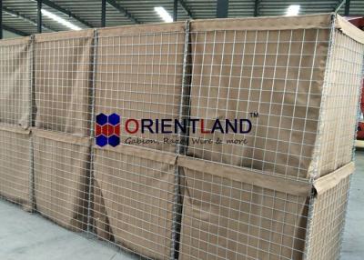 China Beige Color Defensive Barrier Hot Dipped Galvanized Wire Material MIL 4 for sale