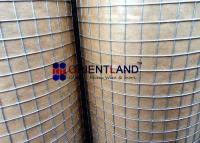 China 2x2 Welded Wire Mesh Concrete Square Rectangle Hole Shape 5m-30m Length for sale