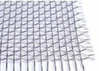 China Cereals Sifting Screen Crimped Woven Wire Mesh 3mm-100mm Aperture for sale