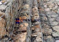 China Retaining Wall Systems Gabion Wall Baskets 80×100mm 100×120mm Aperture for sale