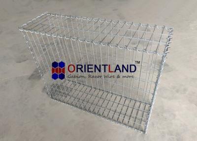 China Corrosion Resistant Welded Gabion Baskets Aperture 5cm×10cm Size 1m×0.8m×0.3m for sale
