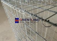 China Corrosion Resistant Welded Gabion Baskets Aperture 5cm×10cm Size 1m×0.8m×0.3m for sale