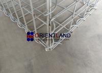 China Square / Rectangular Hole Welded Gabion Baskets For Landscaping Quick Install for sale