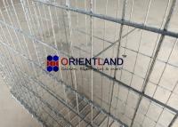 China Square / Rectangular Hole Welded Gabion Baskets For Landscaping Quick Install for sale