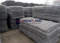 China Embankment Stability Gabion Wire Baskets , Channel Linings Gabion Rock Cages for sale