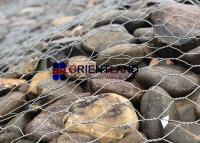 China Woven Mesh Gabions  Gabion  For River And Canal Training Works for sale
