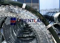 China 0.45mm Razor Blade Fencing Wire Obstacles 70m Good Resistance To Natural Forces for sale