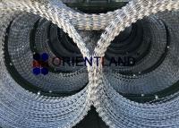 China Concertina Razor Wire Fence For Rapid Deployment System 2.5mm Diameter Triple Strand for sale