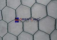 China High Strength Hexagonal Wovenmesh Gabion Rolls Rock Netting Fall Protection for sale