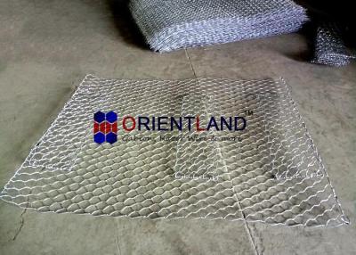 China ASTM A975-97 Galfan Woven Mesh Gabion Wire Baskets for sale