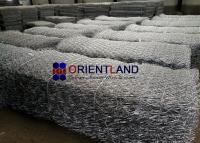 China ASTM A975-97 Galfan Woven Mesh Gabion Wire Baskets for sale