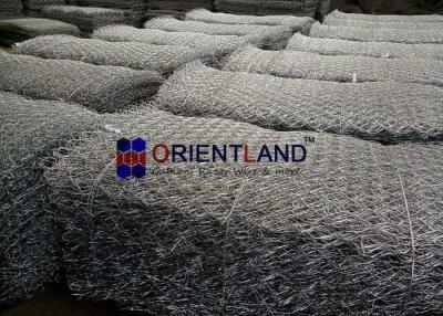 China Earth Retaining Wall Gabions Galvanized Hexagonal Wire Mesh for sale