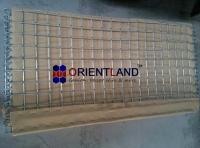 China 5mm Galvanized Steel Wire 7.5x7.5cm Defensive Barrier for sale