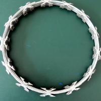 China 450mm Concertina Barbed Tape for sale