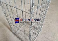 China ISO Square Column Stone Welded Gabion Baskets 50cm for sale