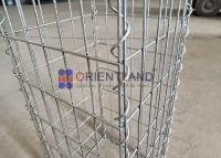 China Square Gabion Columns 100cm Mesh Size 5*10cm for sale