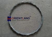 China Sharp Helical Cbt60 Concertina Razor Barbed Wire Hot Rich Galvanized Steel for sale