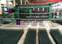 China Dark Green Pvc Coated Hexagonal 2.7mm Mesh Gabion Baskets for sale