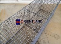 China Galvanised Bs En Iso 10244-2 Weldmesh Gabions With Helical Binders for sale