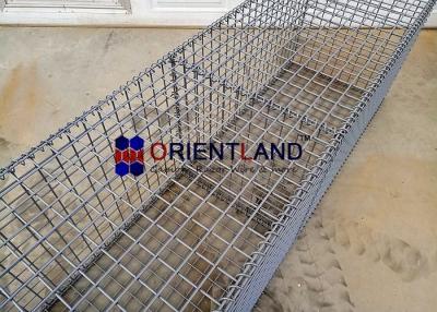China Galvanised Bs En Iso 10244-2 Weldmesh Gabions With Helical Binders for sale