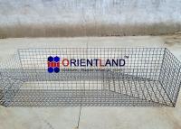 China Galvanised Bs En Iso 10244-2 Weldmesh Gabions With Helical Binders for sale
