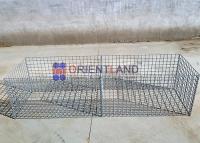 China Galvanised Bs En Iso 10244-2 Weldmesh Gabions With Helical Binders for sale