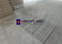 China Galfan Wire Welded Gabion Boxes 95% Zinc 5% Aluminum En 10244-2 for sale