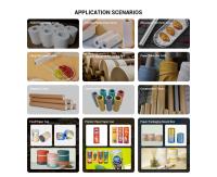 China Custom Eco Friendly Food Cardboard Cosmetic Machine Round Tube Kraft Paper Packaging Boxes Making Machine for sale