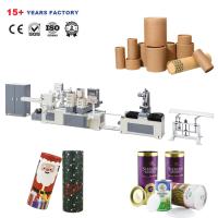 China Cost Effective Round Container Making Machine Eco Friendly Cardboard Tube Making Machine for Organic Product Packaging for sale