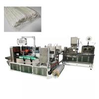 China Full Automatic Paper Drinking Straw Bulk Wrap Group Packing Machine for sale