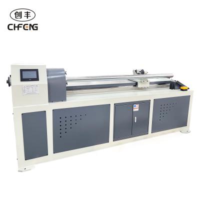 China Wholesale Price High Speed Paper Core Cutter Paper Tube Cutting Machine with PLC Control for Packaging Factories for sale