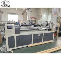 China Wholesale Price High Speed Paper Core Cutter Paper Tube Cutting Machine with PLC Control for Packaging Factories for sale