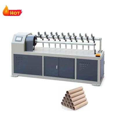 China 1-30m/min Roll Core Cutting Paper Tube Pipe Making Machine Automatic Paper Tube Cutting Machine for Paper Core Cutter for sale