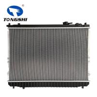China KIA Carens 2.0I 16V 2002- AT Car Radiator with 26 mm Thickness and 430 × 668 mm Core Size Engine Radiator for sale