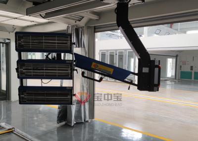 China Auto Sheet Metal Paint Line System for 4S Shops - 6900x4000mm Booths with 48 Trolleys & Return Track for sale