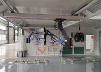China Auto Sheet Metal Paint Line with Infrared Lamp Heat System - 6900×4000×2650 mm Booths, 48 Trolleys for sale