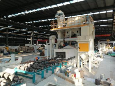 China Custom Industrial Sand Blasting Room for Large Steel Piping - 10 Ton Capacity, 15000×8000×6000mm Chamber Size for sale