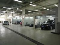 China Automotive Sheet Metal Painting Line with 48 Trolleys and 247.8m Track System for 4S Repair Shops for sale