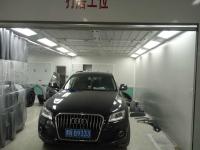 China Automotive Sheet Metal Painting Line with 48 Trolleys and 247.8m Track System for 4S Repair Shops for sale