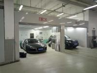 China Automotive Sheet Metal Painting Line with 48 Trolleys and 247.8m Track System for 4S Repair Shops for sale