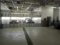 China Automotive Sheet Metal Painting Line with 48 Trolleys and 247.8m Track System for 4S Repair Shops for sale