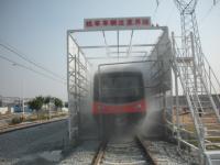 China Custom Locomotive Spray Booth System with Diesel/Gas Heating for Railway Equipment Painting up to 8-Hour Production Capacity for sale