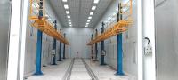 China Custom Locomotive Spray Booth System with Diesel/Gas Heating for Railway Equipment Painting up to 8-Hour Production Capacity for sale