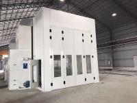 China BZB15m Bus Spray Booth with Pit Extraction - 15000×5000×5000mm Dimensions, 49KW Power, Industrial Painting System for sale