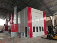 China Yutong Bus Paint Room Diesel Heating Spray Booth System - 15000×5000×5000mm Internal Dimensions, 140KW Total Power for sale