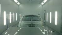 China PLC Control Bus Spray Booth 15000×5000×5000mm with 140KW Power and 98% Air Filtration Efficiency for sale