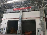 China Aircraft Paint Booth With Pit Extraction CE Standard With ROCK Wool Panel For Aircraft Factory for sale