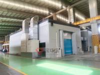 China Customized Tank Spray Booth 9500x6500x3500mm with 48KW Power and 400 LUX Lighting for Military Paint Applications for sale