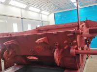 China Customized Tank Spray Booth 9500x6500x3500mm with 48KW Power and 400 LUX Lighting for Military Paint Applications for sale